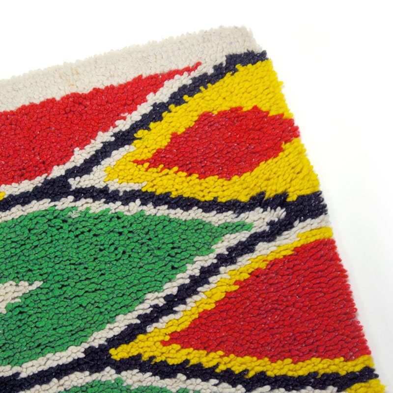 Vintage Op Art Rug, 1970s for sale at Pamono