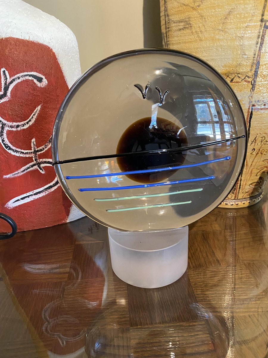 Murano Glass Sculpture by Pino Signoretto for sale at Pamono