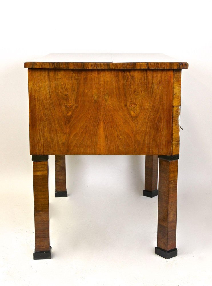 19th Century Biedermeier Writing Desk in Nutwood, Austria, 1830s for ...