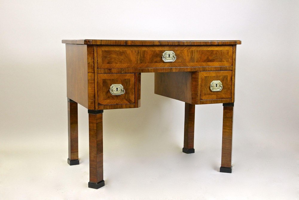 19th Century Biedermeier Writing Desk in Nutwood, Austria, 1830s for ...