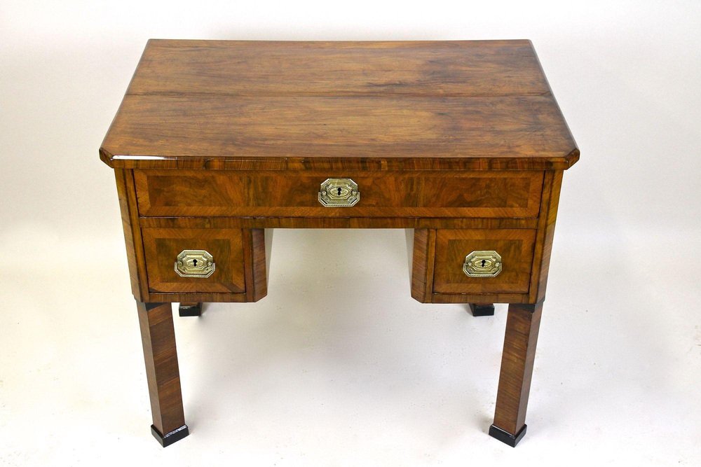 19th Century Biedermeier Writing Desk in Nutwood, Austria, 1830s for ...