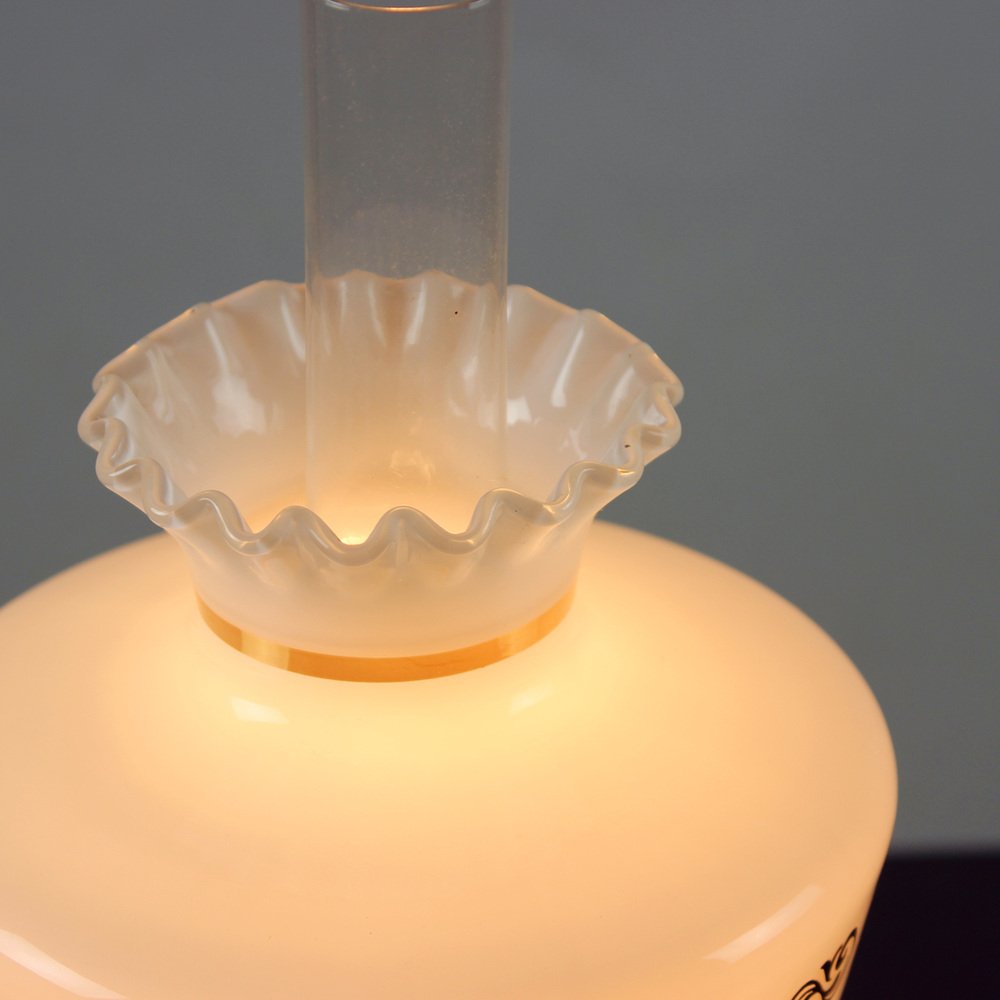 Vintage Ceramic & Glass Table Lamp from OPP Jihlava, 1950s for sale at ...