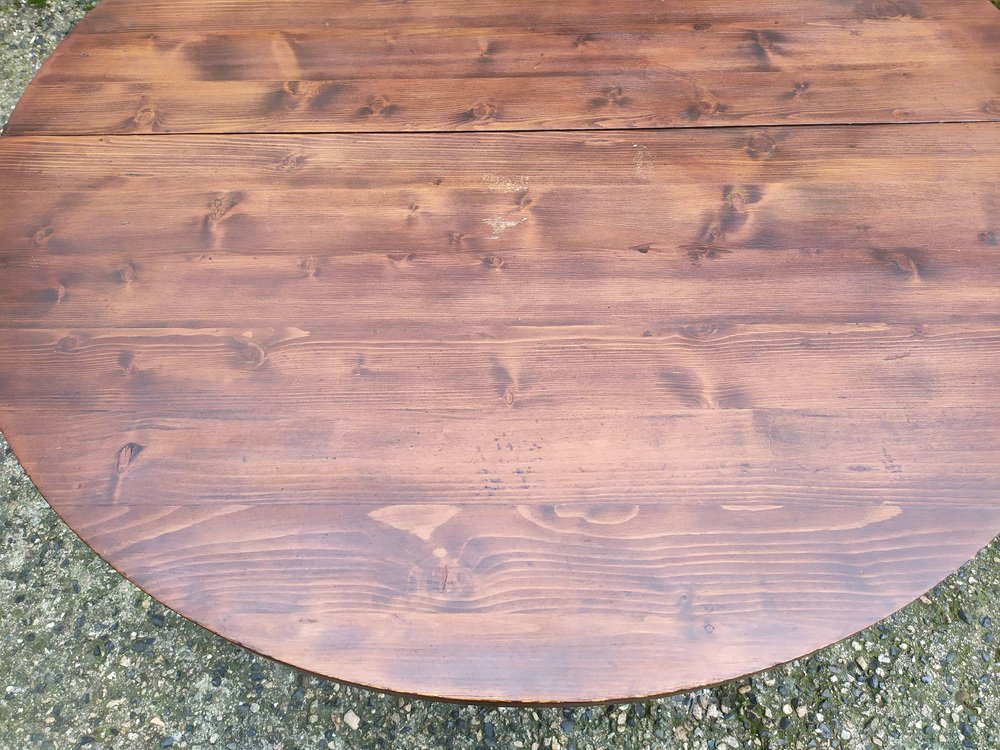 Brutalist Extendable Dining Table, 1950s for sale at Pamono