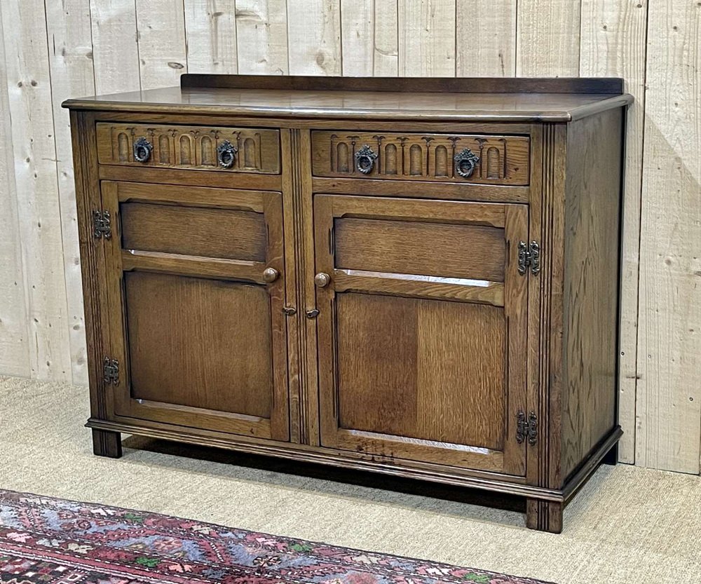 English Buffet in Oak, 1950s for sale at Pamono