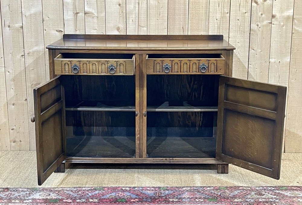 English Buffet in Oak, 1950s for sale at Pamono