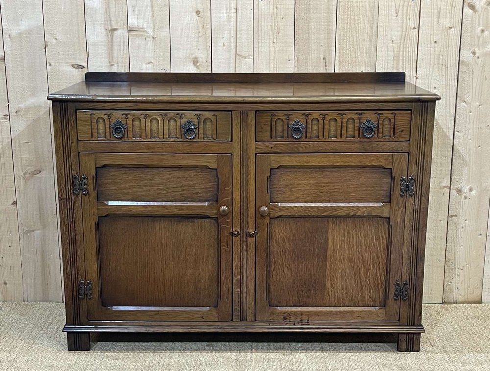 English Buffet in Oak, 1950s for sale at Pamono