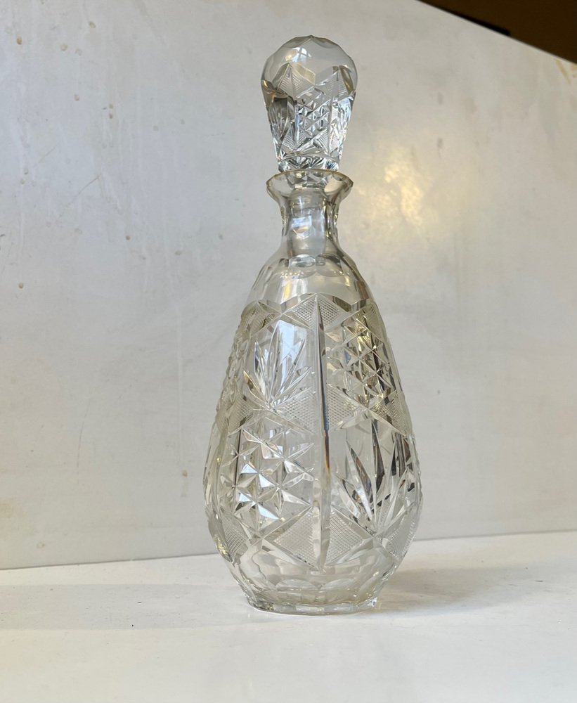 French Cut Crystal Decanter from Cristal De Lorraine, 1950s for sale at ...
