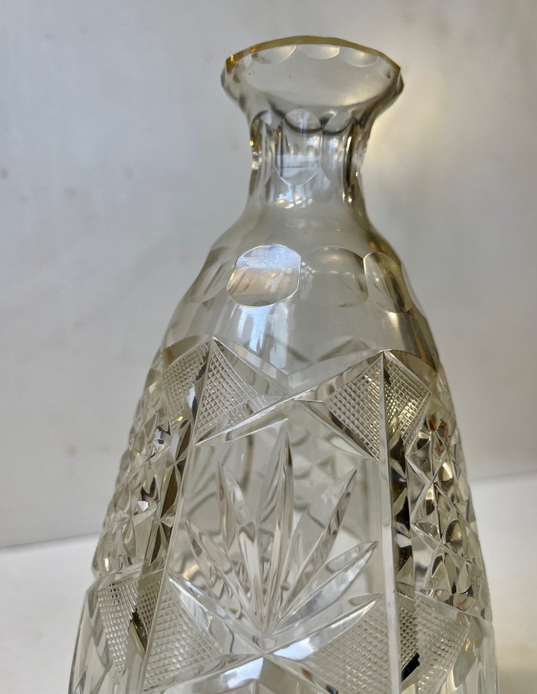 French Cut Crystal Decanter from Cristal De Lorraine, 1950s for sale at ...