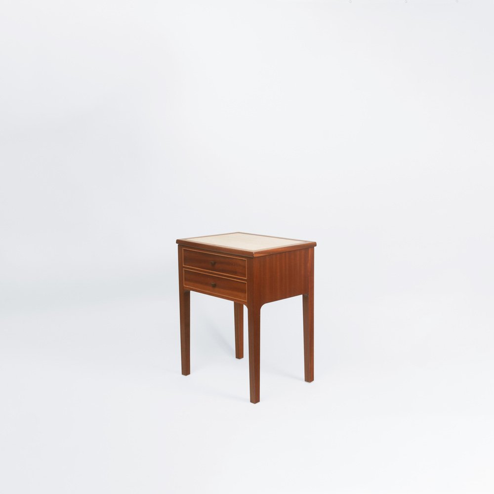 Nachttische mit Zwei Schubladen, 1940er, 2er Set bei Pamono kaufen