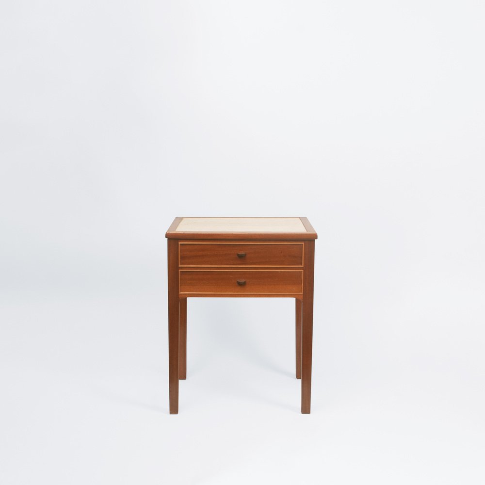 Nachttische mit Zwei Schubladen, 1940er, 2er Set bei Pamono kaufen