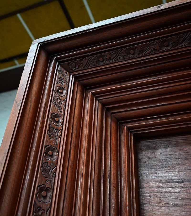 Louis XIV Style Indian Doors in Teak for sale at Pamono