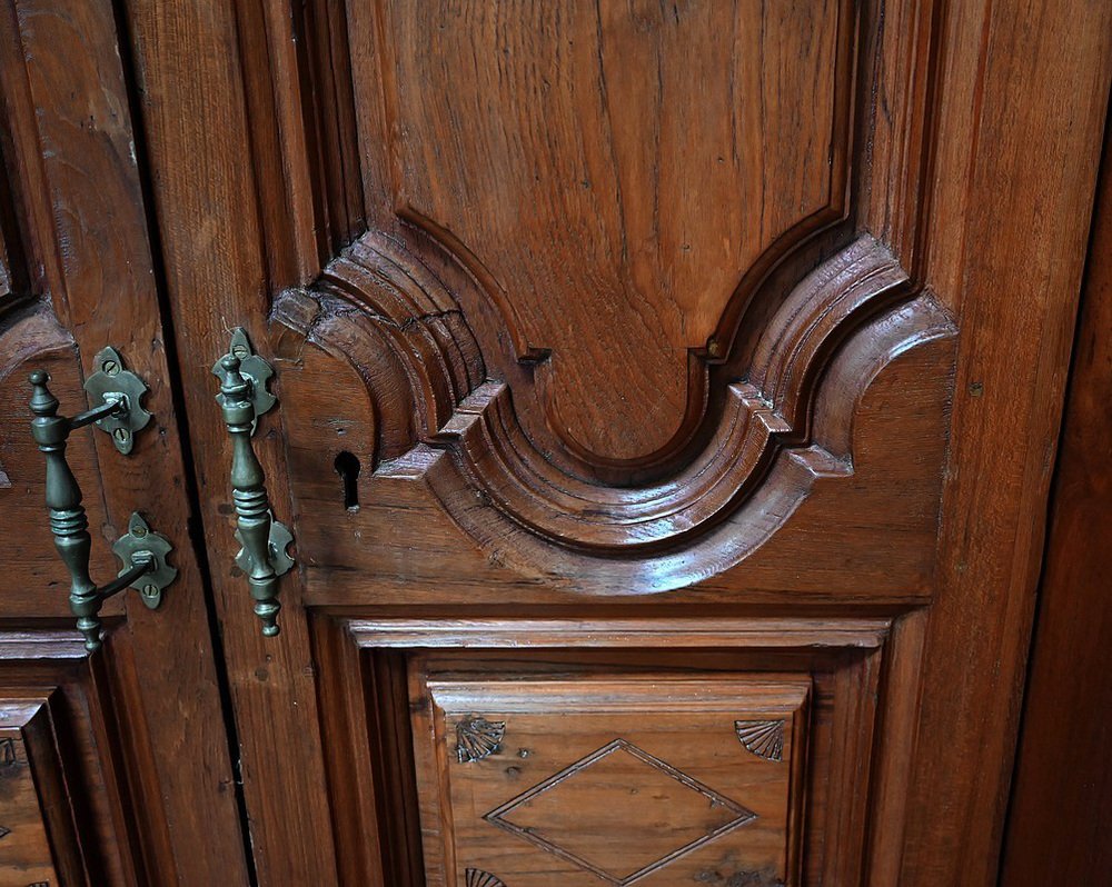 Louis XIV Style Indian Doors in Teak for sale at Pamono