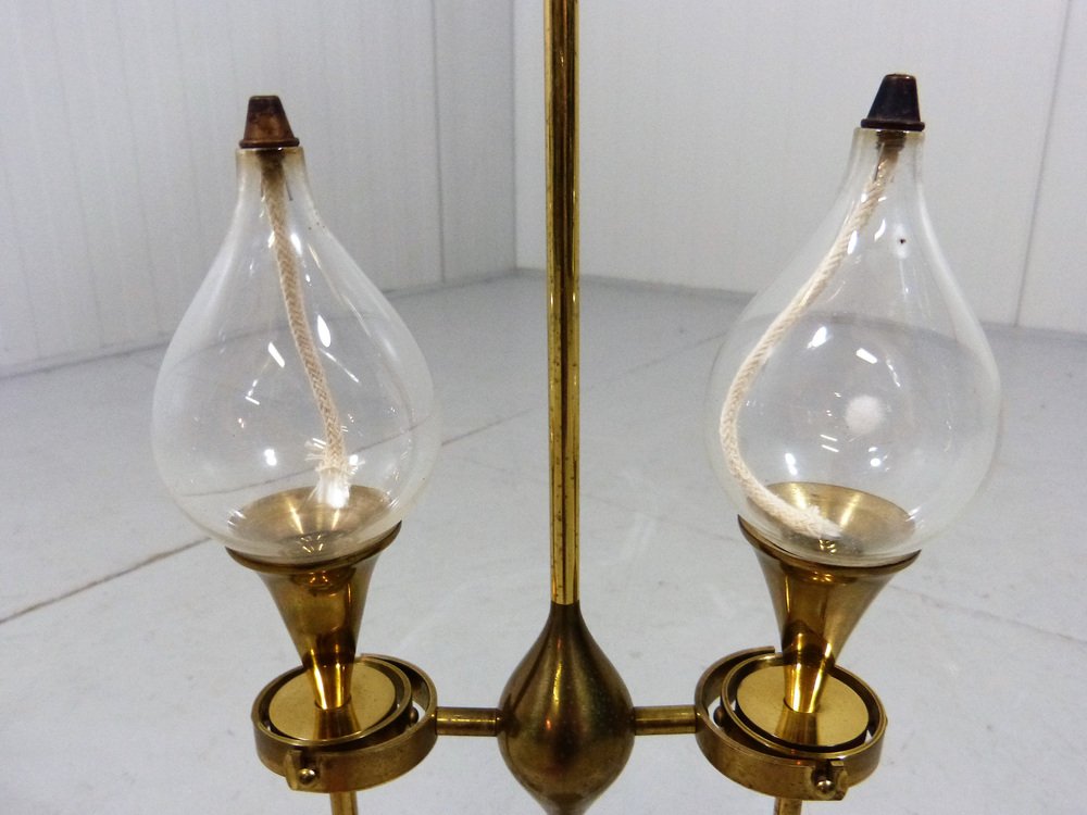 Clear Drops Oil Lamp by Freddie Andersen, 1970s for sale at Pamono