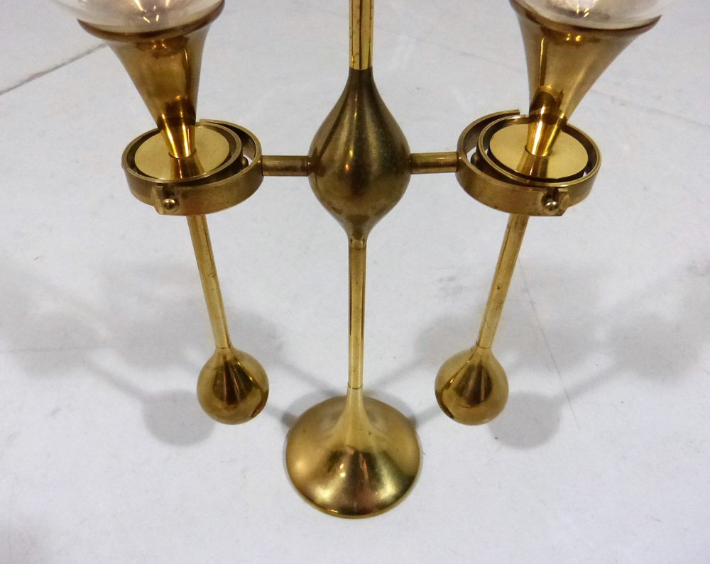 Clear Drops Oil Lamp by Freddie Andersen, 1970s for sale at Pamono