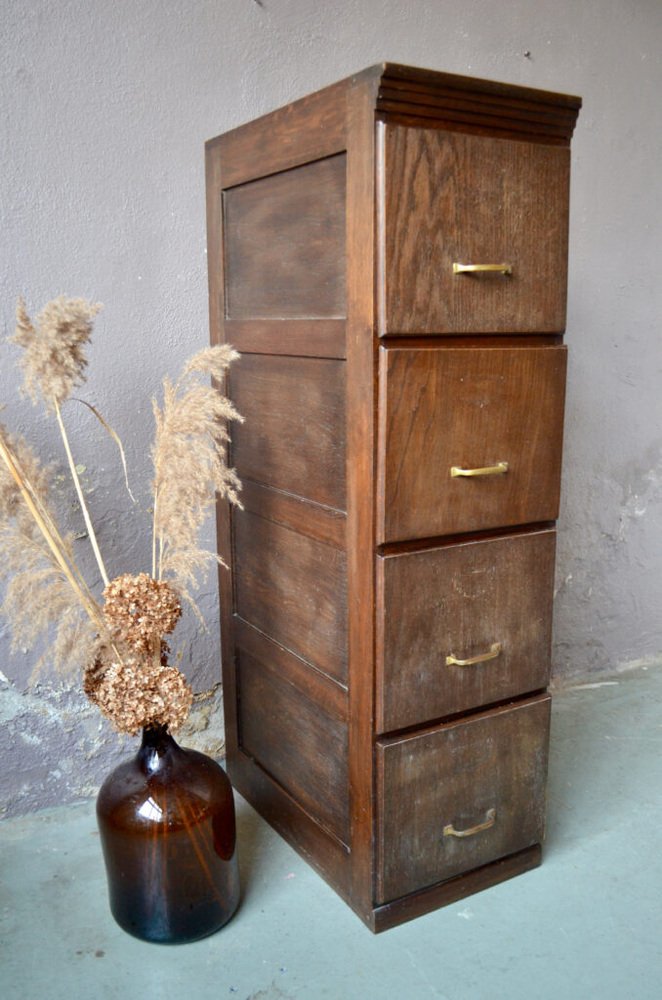 Art Deco Drawer Column Furniture, 1920s for sale at Pamono