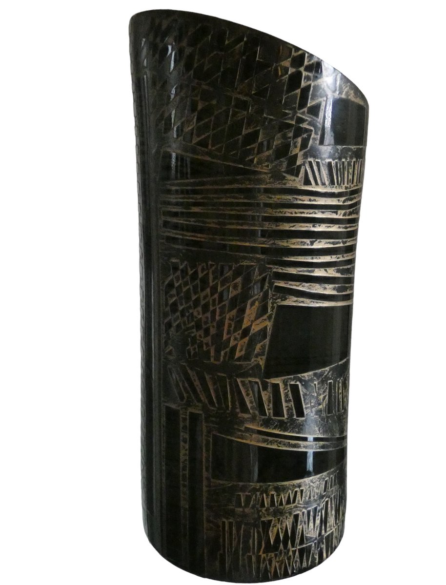 Italienische Skulptur aus Muranoglas von Angelo Rinaldi, 1980er bei ...