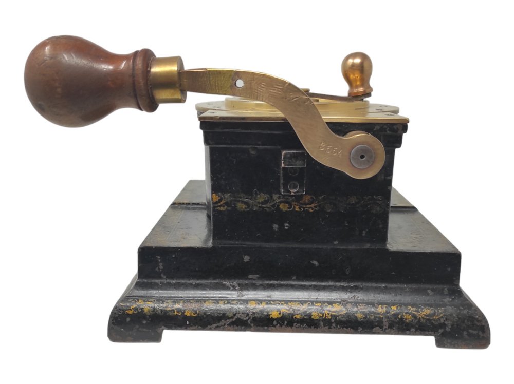 Antique Cheque Printing from Trog & Rohrig Rome, 1891 for sale at Pamono