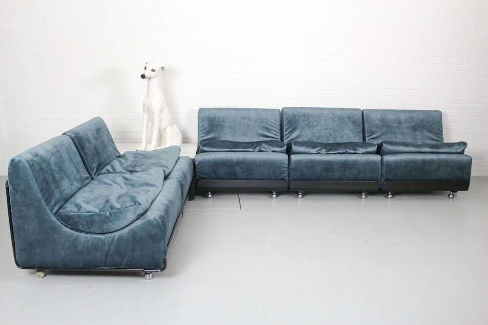 Orbis Lounge Sofa Set by Luigi Colani for Cor, 1969, Set of 6 for sale ...