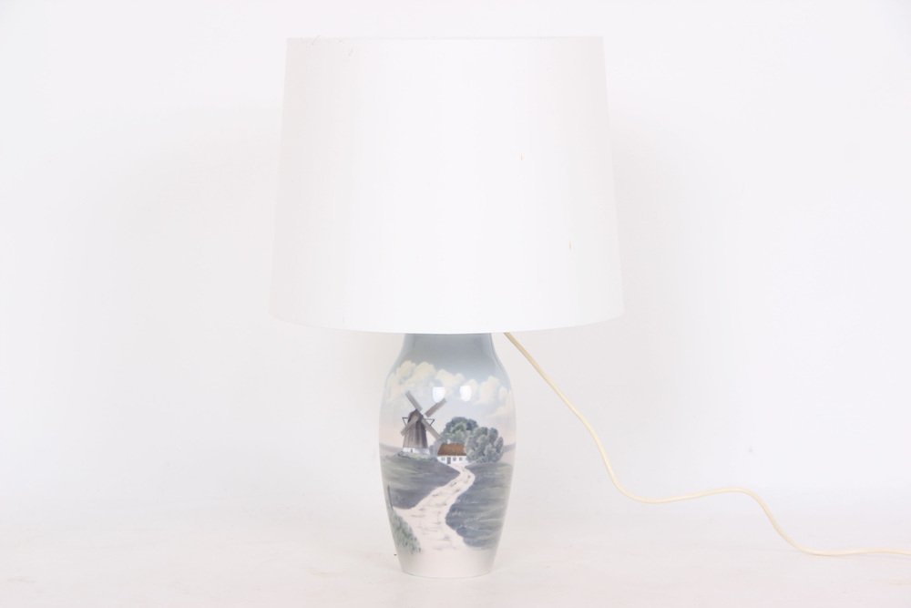 Model 8695 /243 Vase Table Lamp from Bing & Grondahl, 1940s for sale at ...
