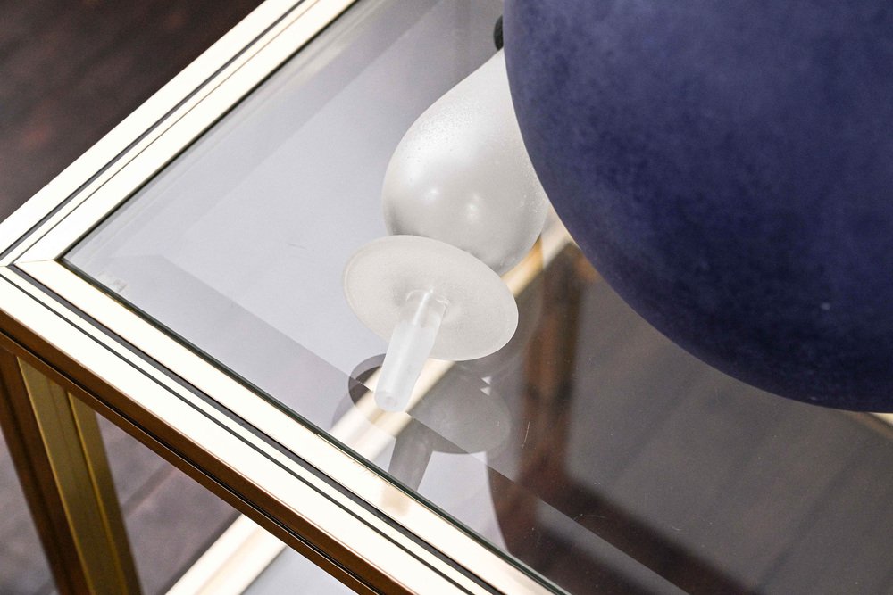 Linea Padovan Jug in Blue Murano Glass, 1970s for sale at Pamono