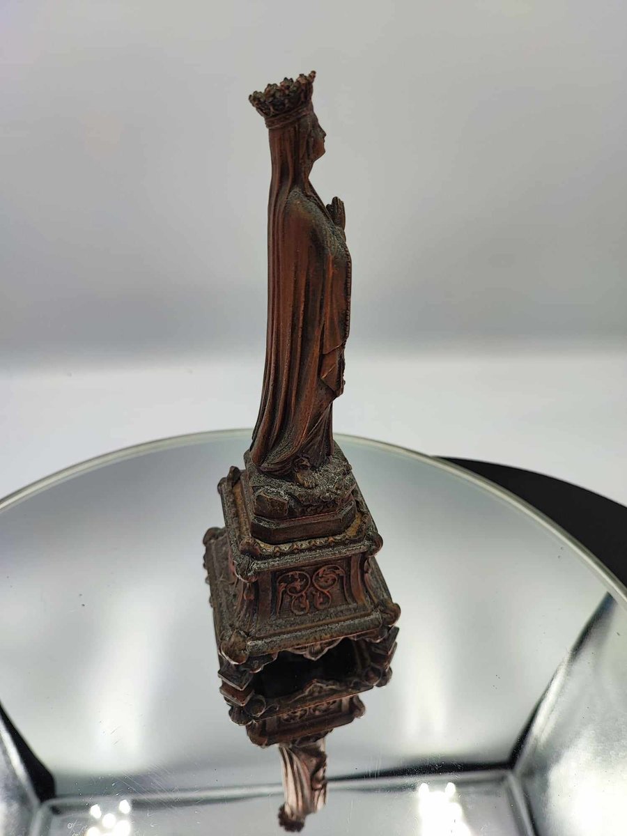 Art Deco Figurine of Our Lady of Lourdes, 1920s for sale at Pamono