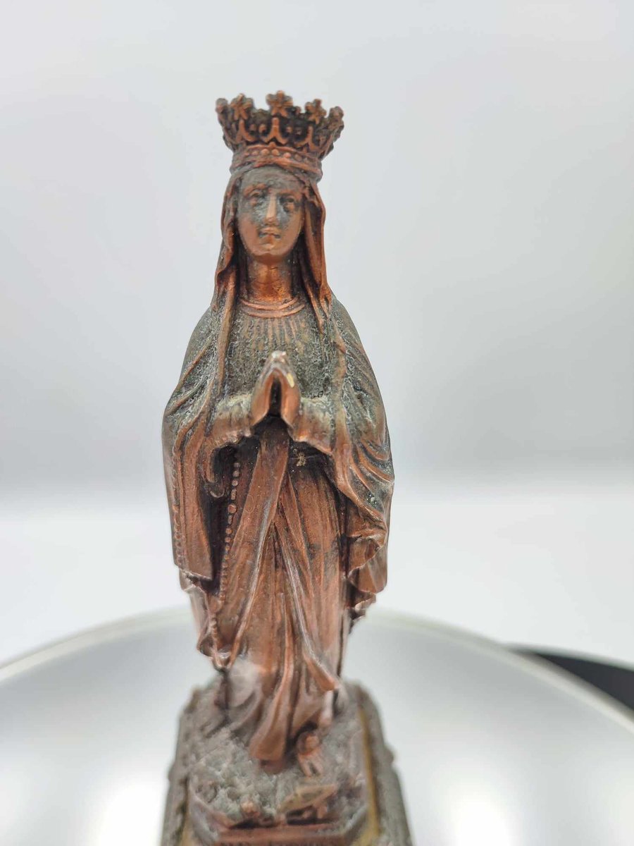 Art Deco Figurine of Our Lady of Lourdes, 1920s for sale at Pamono