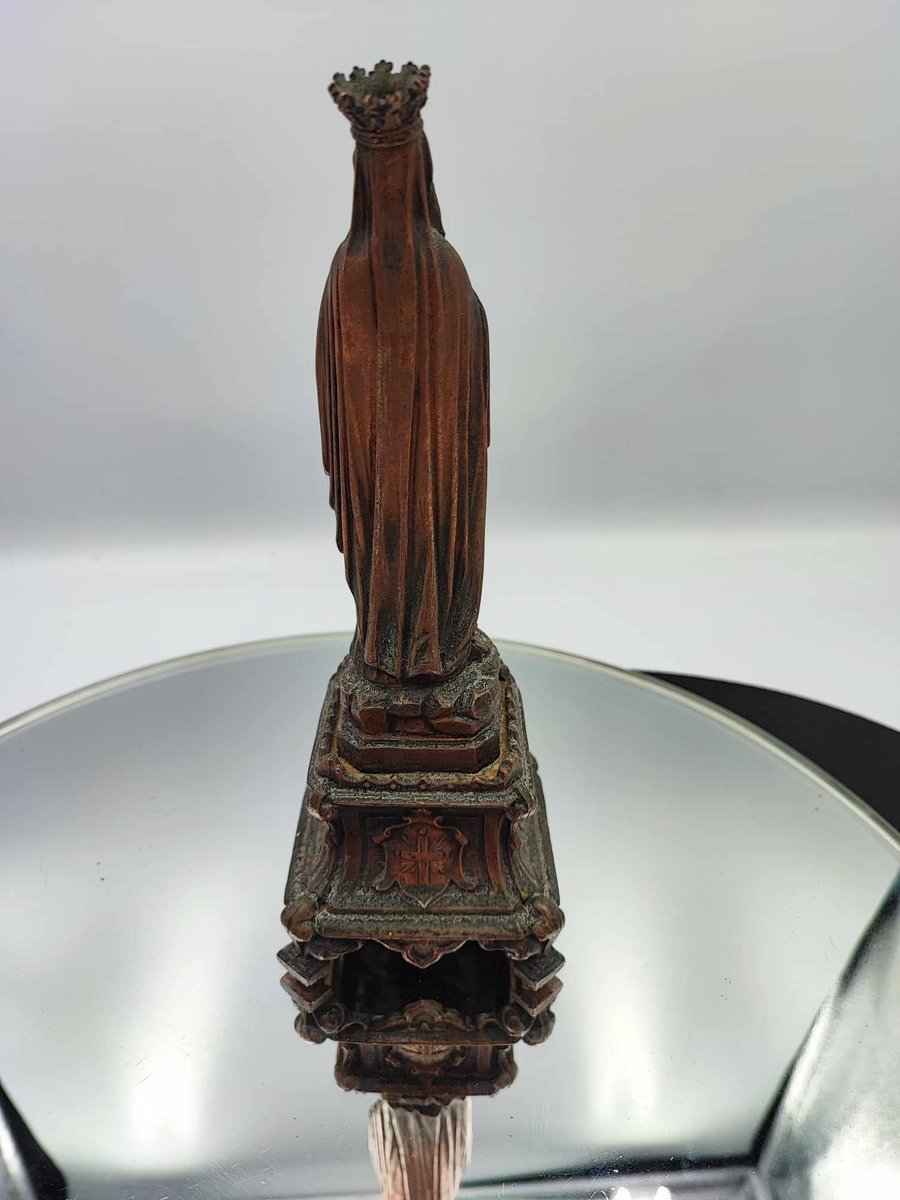 Art Deco Figurine of Our Lady of Lourdes, 1920s for sale at Pamono