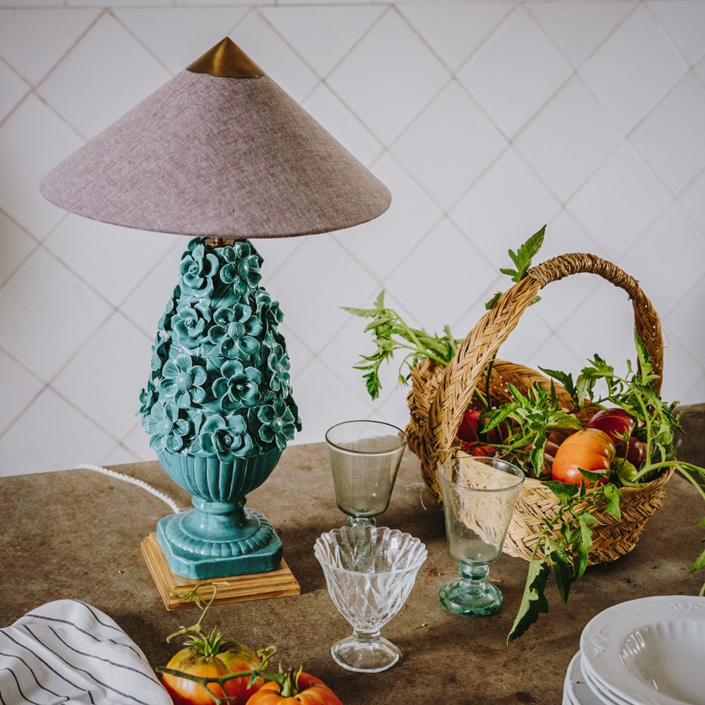 Manises Flora Lamp by Can Betelgeuse Studio for sale at Pamono