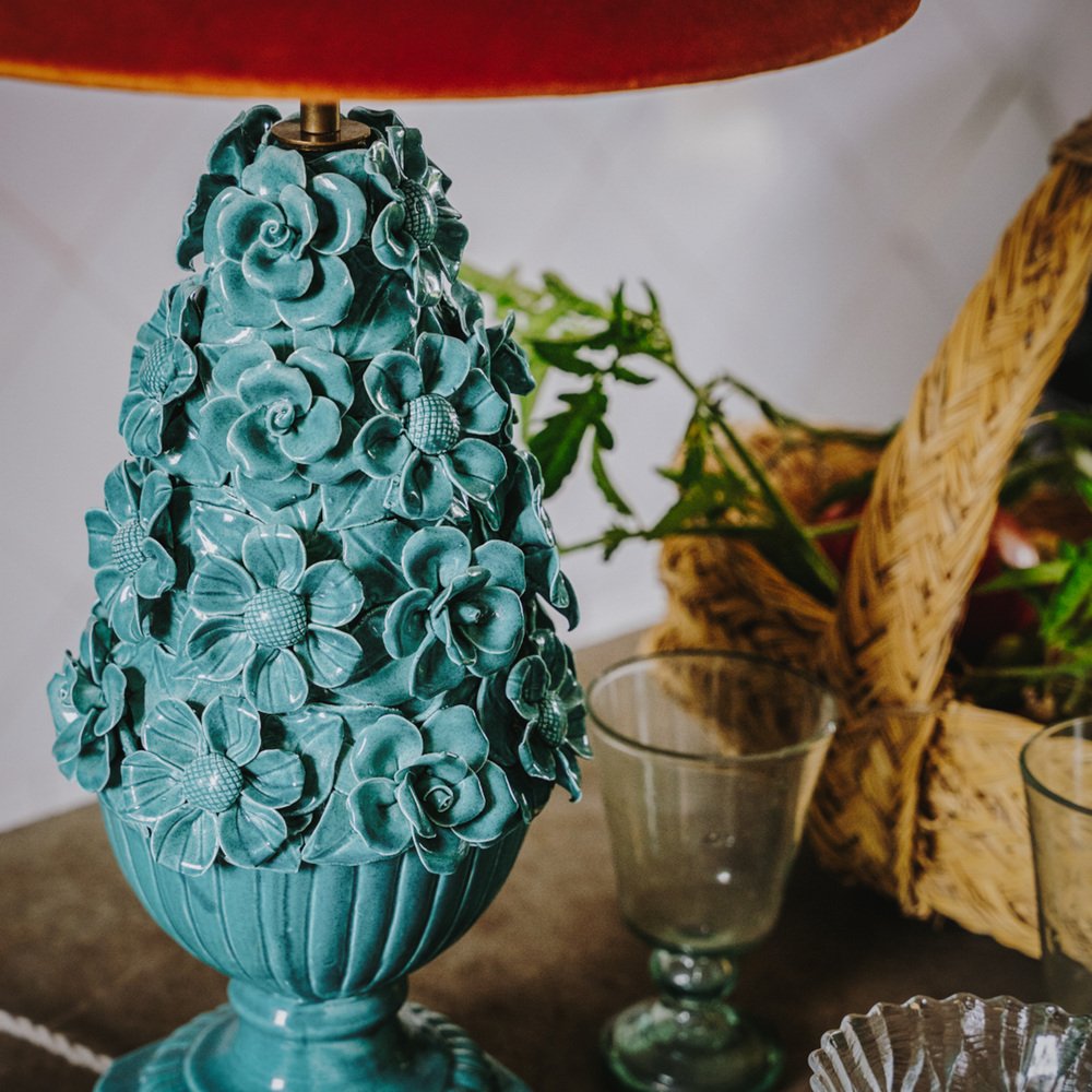 Manises Flora Lamp by Can Betelgeuse Studio for sale at Pamono