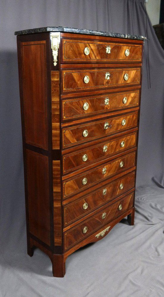 Louis XVI Secretary in Rosewood for sale at Pamono