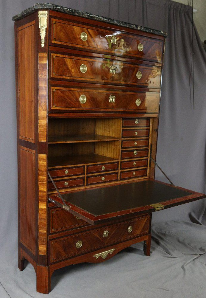Louis XVI Secretary in Rosewood for sale at Pamono