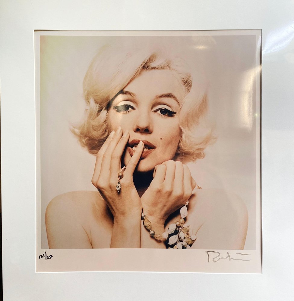Bert Stern, Marilyn Monroe, 1980, Silver Print for sale at Pamono