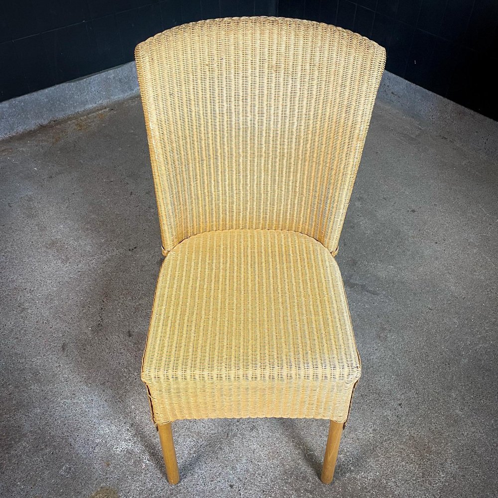 Vintage Lloyd Loom Dining Room Chair for sale at Pamono