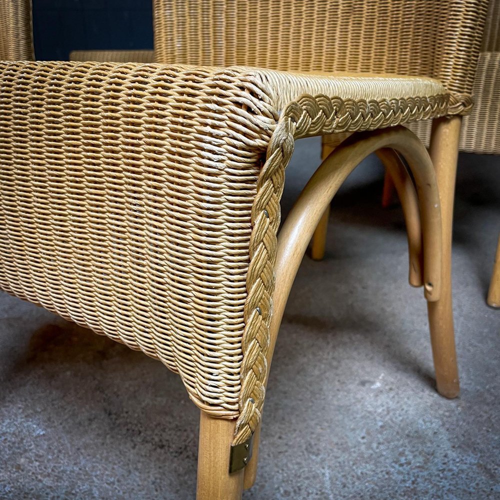 Vintage Lloyd Loom Dining Room Chair for sale at Pamono