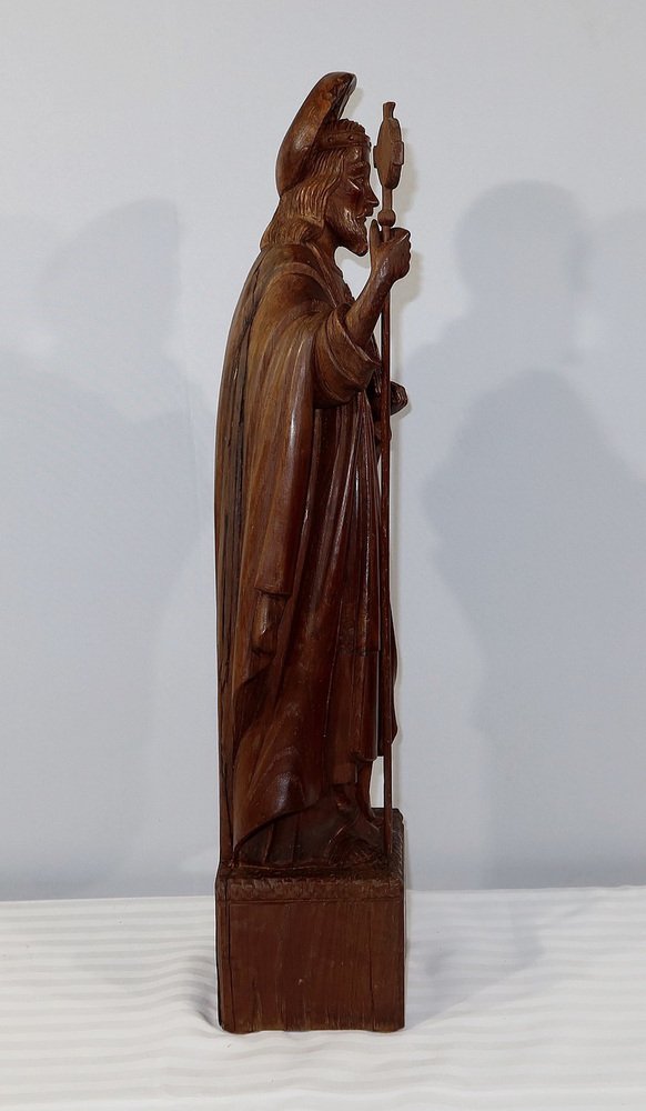 Statue of Christ, 1890s, Chestnut for sale at Pamono