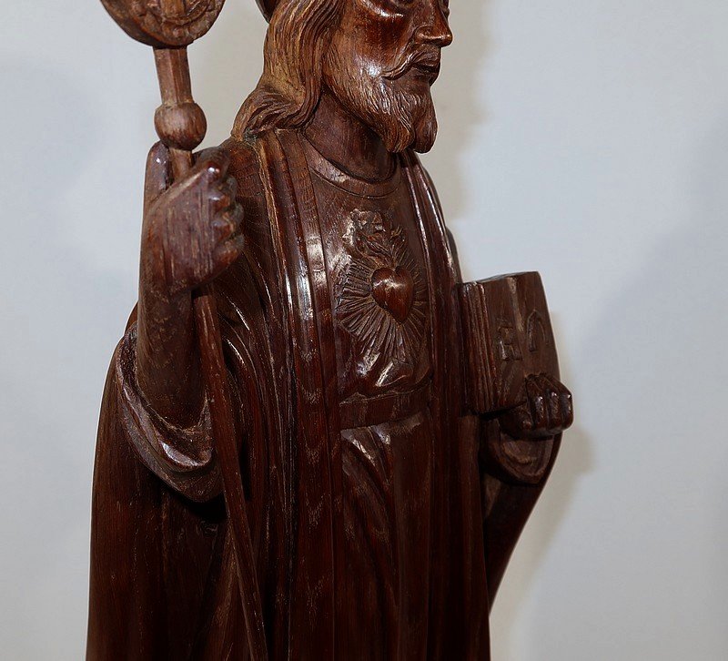 Statue of Christ, 1890s, Chestnut for sale at Pamono