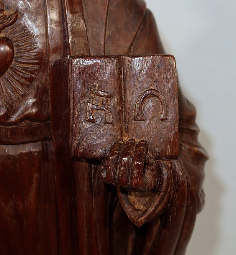 Statue of Christ, 1890s, Chestnut for sale at Pamono