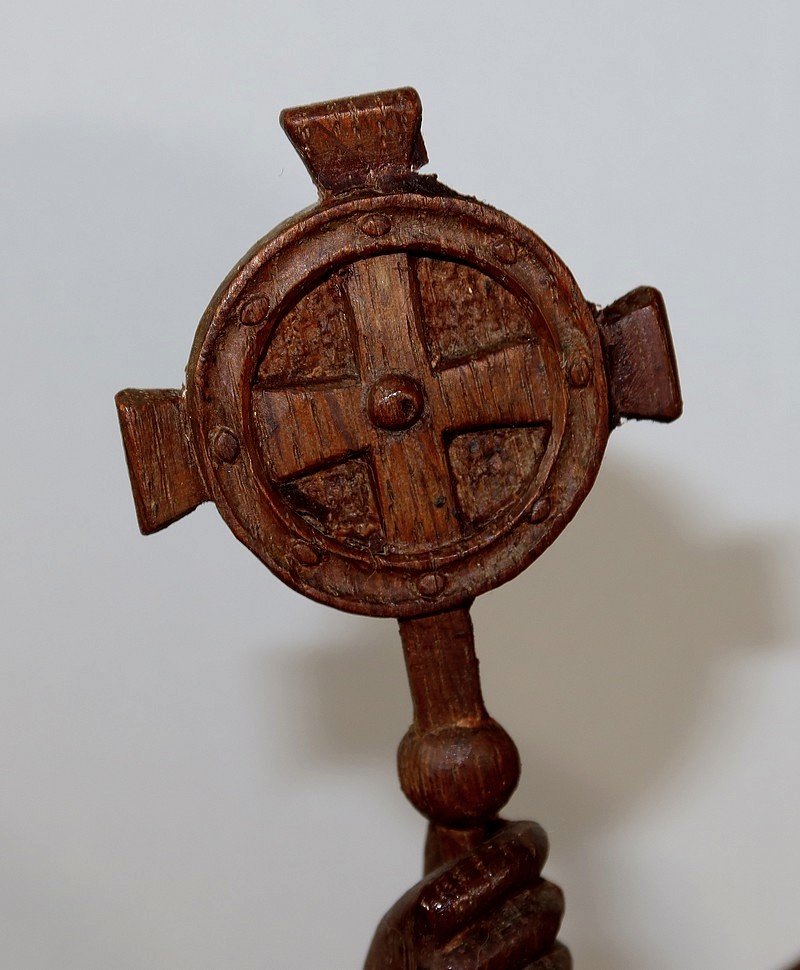 Statue of Christ, 1890s, Chestnut for sale at Pamono
