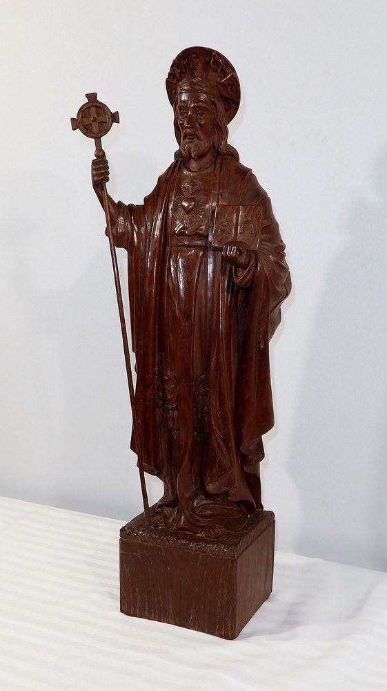 Statue of Christ, 1890s, Chestnut for sale at Pamono