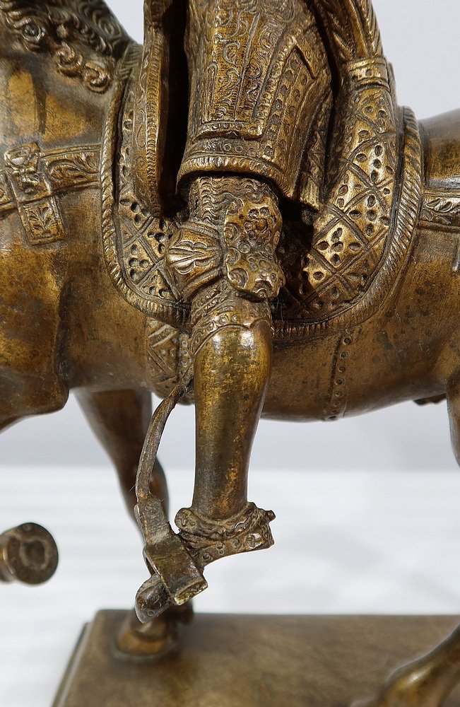 After Verrocchio, Le Colleone, Late 1800s, Bronze for sale at Pamono