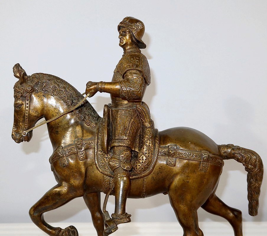 After Verrocchio, Le Colleone, Late 1800s, Bronze for sale at Pamono