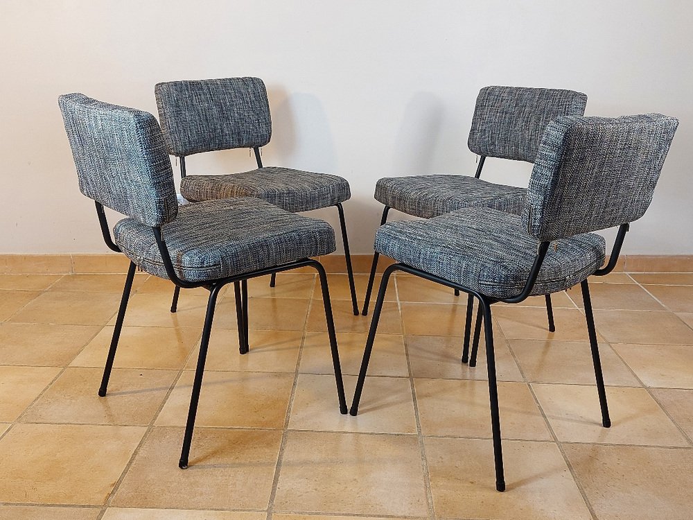Vintage Chairs by André Simard for Airborne, 1960s, Set of 4 for sale ...