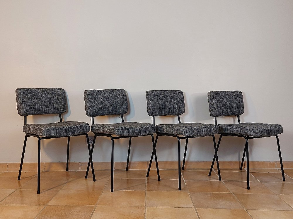 Vintage Chairs by André Simard for Airborne, 1960s, Set of 4 for sale ...