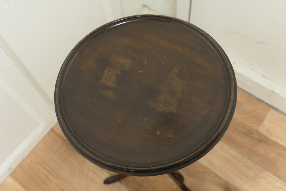 Small Walnut Wine Table, 1900s for sale at Pamono