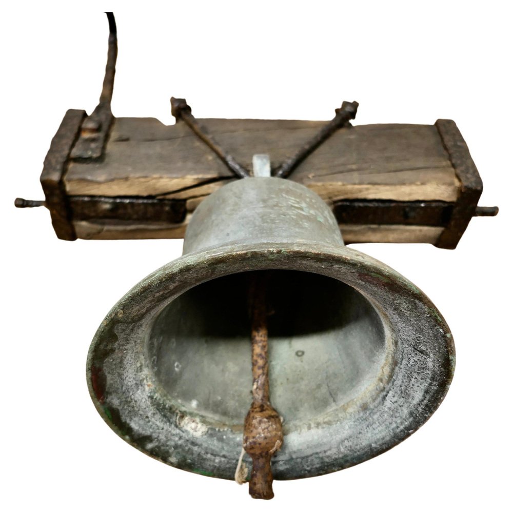 Large Bronze Bell, 1880s for sale at Pamono
