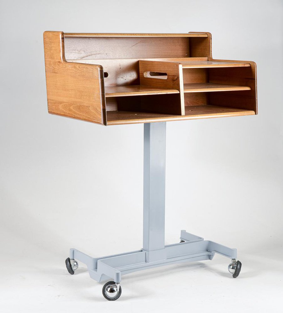 Mobile Desk with Wheels from Fimsa, 1960s for sale at Pamono
