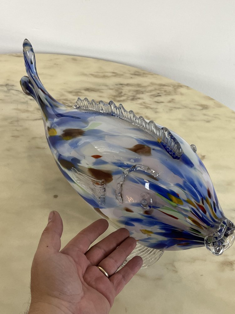 Italian Murano Glass Fish, 1970 for sale at Pamono