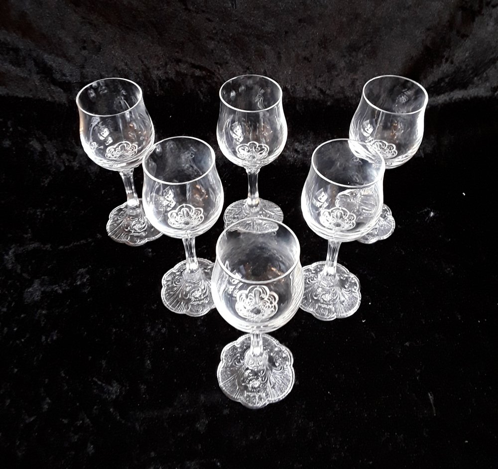 Vintage German Aperitif Glasses from Rosenthal, 1980s, Set of 6 for ...