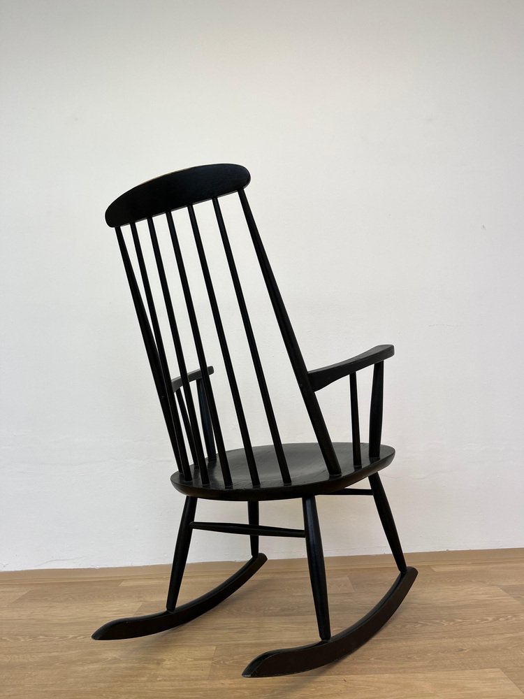 Mid-Century Rocking Chair attributed to Ilmari Tapiovaara, Finland ...