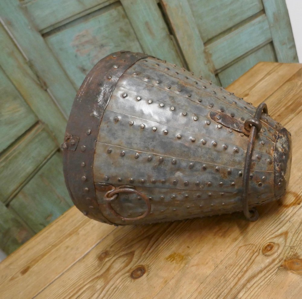 North African Brutalist Water Bucket, 1850s for sale at Pamono